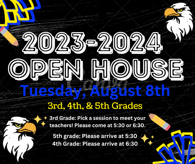 Updated Open House Information! | Sublimity Elementary School